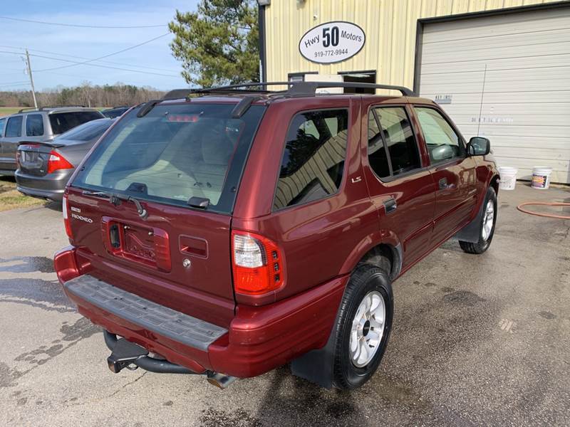2002 Isuzu Rodeo LS 2WD 4dr SUV In Garner NC - HWY 50 MOTORS