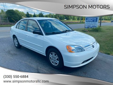 SIMPSON MOTORS – Car Dealer in Youngstown, OH
