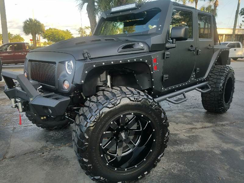 2016 Jeep Wrangler Unlimited Black 3.6L V6 Natural Aspiration - Soflo ...